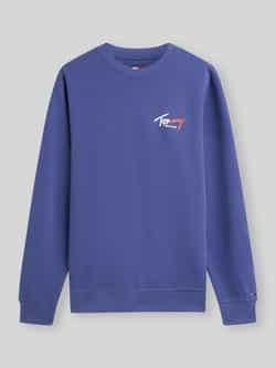 Tommy Jeans Regular Fit Sweatshirt aus reiner Baumwolle