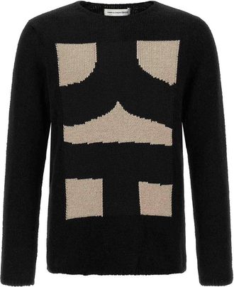 Comme Des Gar&ccedil;ons Pull Col Rond - Noir