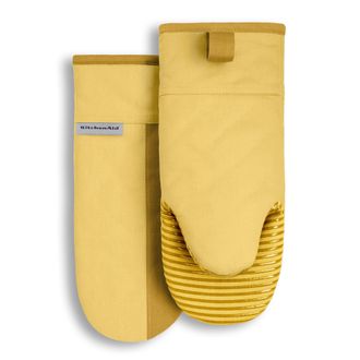 KitchenAid Beacon Ofenhandschuh, zweifarbig, 14,6 x 33 cm, Majestic Yellow