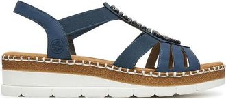 Rieker Sandalen V1206-14 Dunkelblau