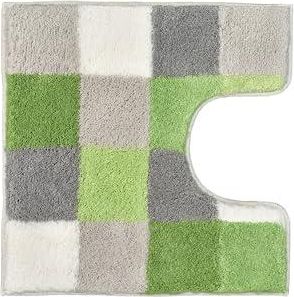 Kleine Wolke WC-Vorleger Caro Distel 55 x 55 cm mit Ausschnitt