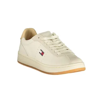 Tommy Hilfiger Leather and Polyurethane Sneaker - Beige