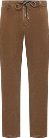 Alberto Cordhose Jump mit Kordelzug und Lyocell-Anteil, Slim fit in