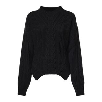 Dondup Round-Neck Strickwaren - - Knitwear - Damen - Schwarzk - M