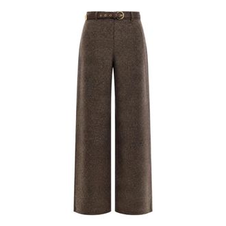 Max Mara Weite Hosen - - Trousers - Damen - Braun - XS