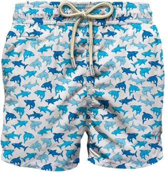 MC2 Saint Barth Homme, Maillots de bain, Multicolore, Taille: XL Short de Bain Mi-Long Lighting