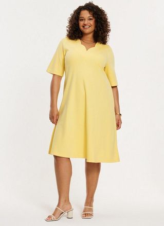 Yoek A-Linien-Kleid Damen Kleid mit Druck Bio-Baumwolle