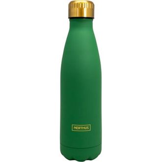Nerthus Kitchenware FIH 1527 - klassische Thermosflasche, 500 ml, doppelwandiger Edelstahl, luftdichter Deckel, BPA-frei