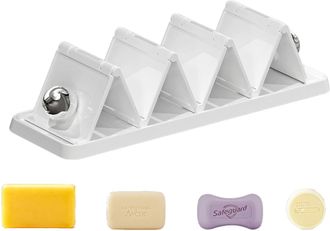 Generic Seifenst&auml;nder - Teleskop-Seifenschale F&uuml;r Den Haushalt, Faltbare Aufbewahrung Mit Abfluss | Seifenhalter Mit Saugnapf F&uuml;r Die Dusche | F&uuml;r Schwammdusc