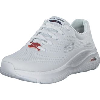 Skechers Arch Fit Big Appeal Sneaker f&uuml;r Damen, Wnvr White Navy Red, 36 EU