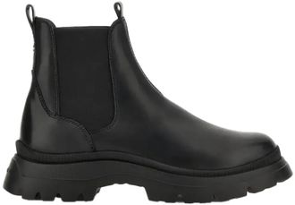 Hogan Stiefel - Boots Black - Gr. US_8_5 - in Schwarz - f&uuml;r Damen
