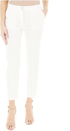 Pinko Pinko, Femme, Pantalons, Blanc, Taille: 38 FR Bello Pantalons