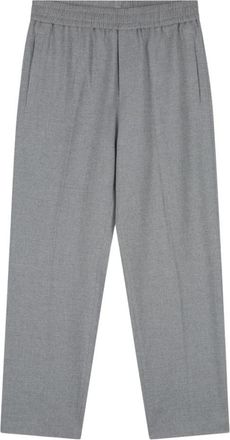 Olaf Hussein Regular Pleated Pant - - Trousers - Herren - Grau - S