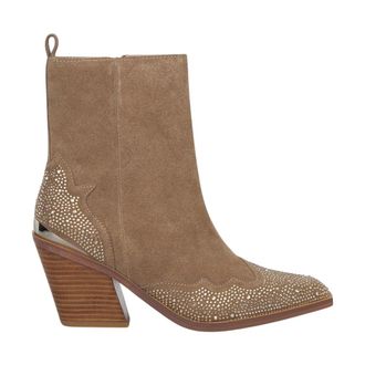 Alma En Pena Kn&ouml;chelstiefel Zehendetails - - Shoes - Damen - Beige - 40 EU