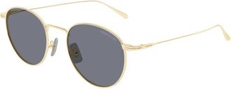 Montblanc Montblanc, Homme, Accessoires, Jaune, Taille: 50 MM Mb0473S Lunettes de soleil