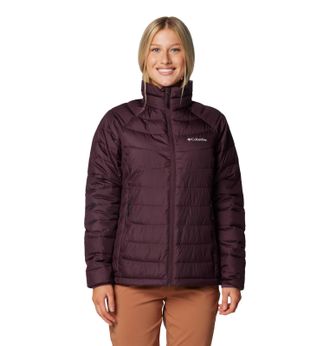 Columbia Damen Full Zip Jacket Powder Lite II Jacke mit durchgehendem Rei&szlig;verschluss, Moonvista, M