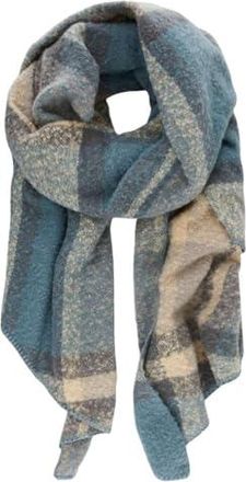 Pieces Pieces Femme Pcpyron Checked Long Scarf Noos Bc Écharpe, Trooper,Taille unique