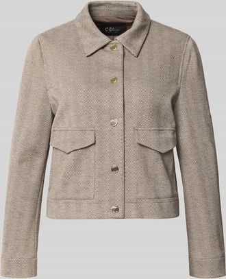s.Oliver Black Label Regular Fit Hemdjacke mit Viskose-Anteil