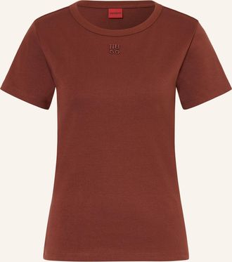HUGO BOSS Hugo T-Shirt Deloris braun