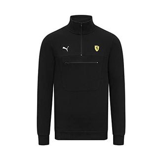 Puma 2023 Ferrari Fanwear Half Zip Sweat (Black)