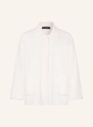 Marc Cain Strickjacke Mit Cashmere weiss