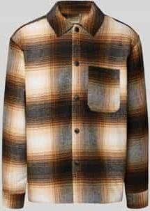 Jack & Jones Regular Fit Hemdjacke mit Brusttasche Modell ZAC