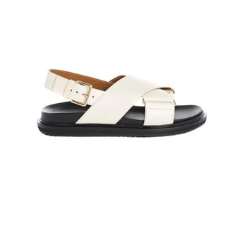 Marni Flache Sandalen - - Shoes - Damen - Wei&szlig; - 36 EU