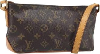 Louis Vuitton Sac bandouli&egrave;re Trotteur Pre-owned - Femme - Pre-owned - Brun - Taille: ONE Size