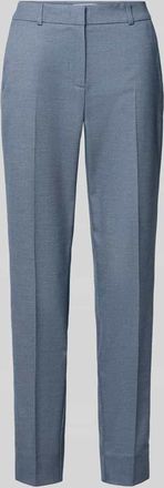 Comma Hose mit B&uuml;gelfalten und Ges&auml;&szlig;tasche