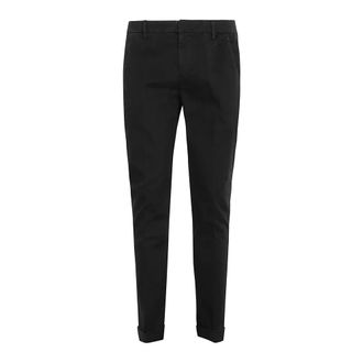 Dondup Gabardine Gaubert Hose - - Trousers - Herren - Schwarzk - W32