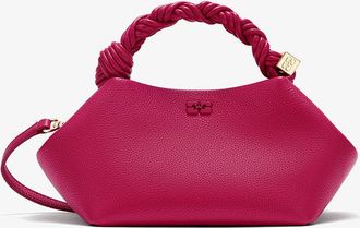 Ganni Petit sac Bou rouge grain&eacute; Persian - Pour Femme