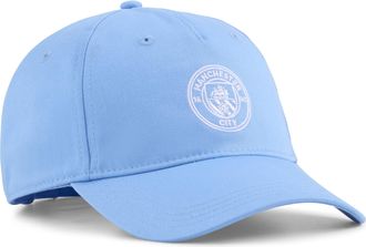 Puma Manchester City Essentials Cap, Accessoires, Blau, OSFA