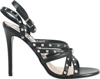 John Richmond Femme, Chaussures, Noir, Taille: 40 1/2 EU Sandale &agrave; talon haut