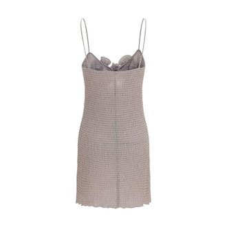 Magda Butrym Womens Beige Lyocell Casual Dress