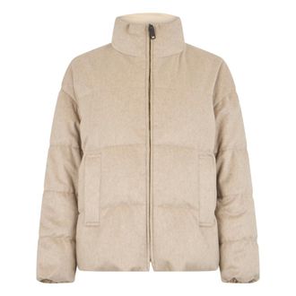 Max Mara Divina Jacket - Femme - Vestes - Beige - Taille: 36 FR