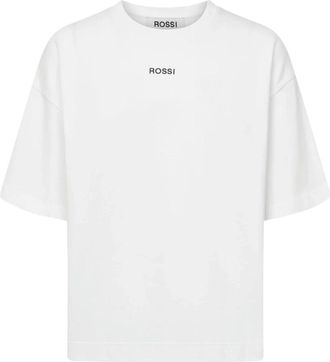 Rossi Rossi, Femme, Tops, Blanc, Taille: 40 FR Elin Shirt