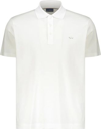 Paul & Shark Homme, Tops, Blanc, Taille: 2XL Polo Manches Courtes