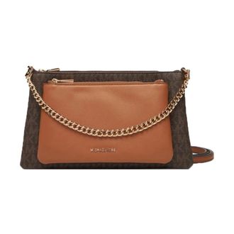 Michael Kors Femme, Sacs, Brun, Taille: ONE Size Sac bandouli&egrave;re Jet Set