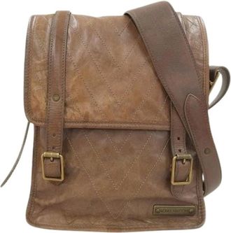 Louis Vuitton Sac bandouli&egrave;re vintage doccasion - Femme - Pre-owned - Brun - Taille: ONE Size