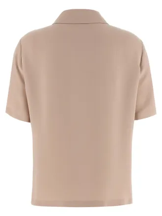 Fendi Womens Multicolor Silk Polo Shirt