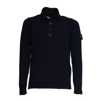 Stone Island Homme, Pulls, Bleu, Taille: XL V&ecirc;tements Tricot&eacute;s Bleus pour Hommes Aw23