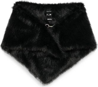 Simone Rocha Faux Fur Clip Scarf