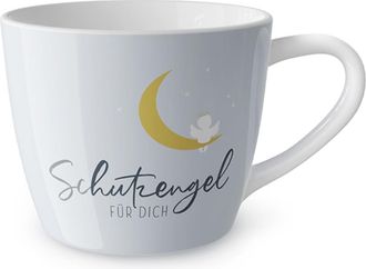 La Vida la Vida Maxi Becher f&uuml;r dich, Kaffeetasse, Teetasse, Tasse Schutzengel, 400ml