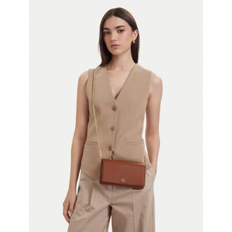 Lauren Ralph Lauren Handtasche LAUREN RALPH LAUREN 432980206002 Braun