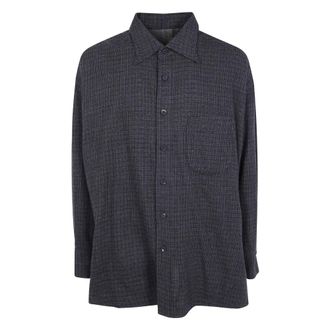 Ziggy Chen Cocoon-Hemd - - Shirts - Herren - Grau - M