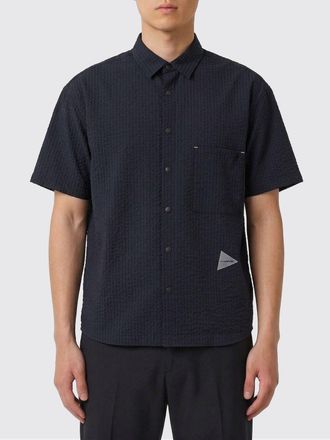 And Wander Chemise AND WANDER Homme couleur Bleu