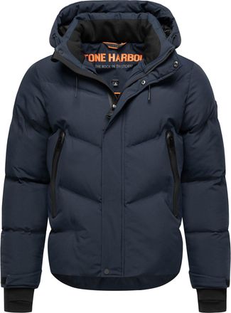 Stone Harbor Herren Winterjacke Livianoo mit abnehmbarer Kapuze & Fleece-Taschen