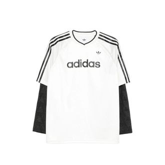 adidas Logo-lettering T-shirt