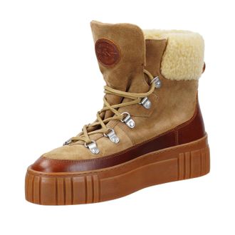 GANT FOOTWEAR Damen SNOWMONT Stiefelette, Camel, 38 EU