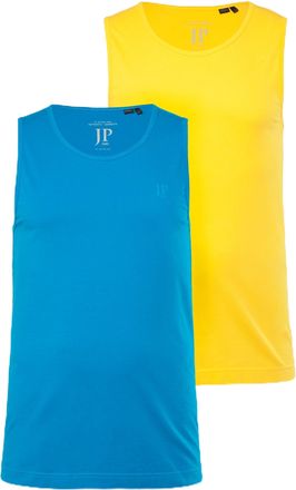 JP1880 Herren, Gro&szlig;e Gr&ouml;&szlig;en, Tank Top, 2er-Pack, &auml;rmellos, bis 8 XL